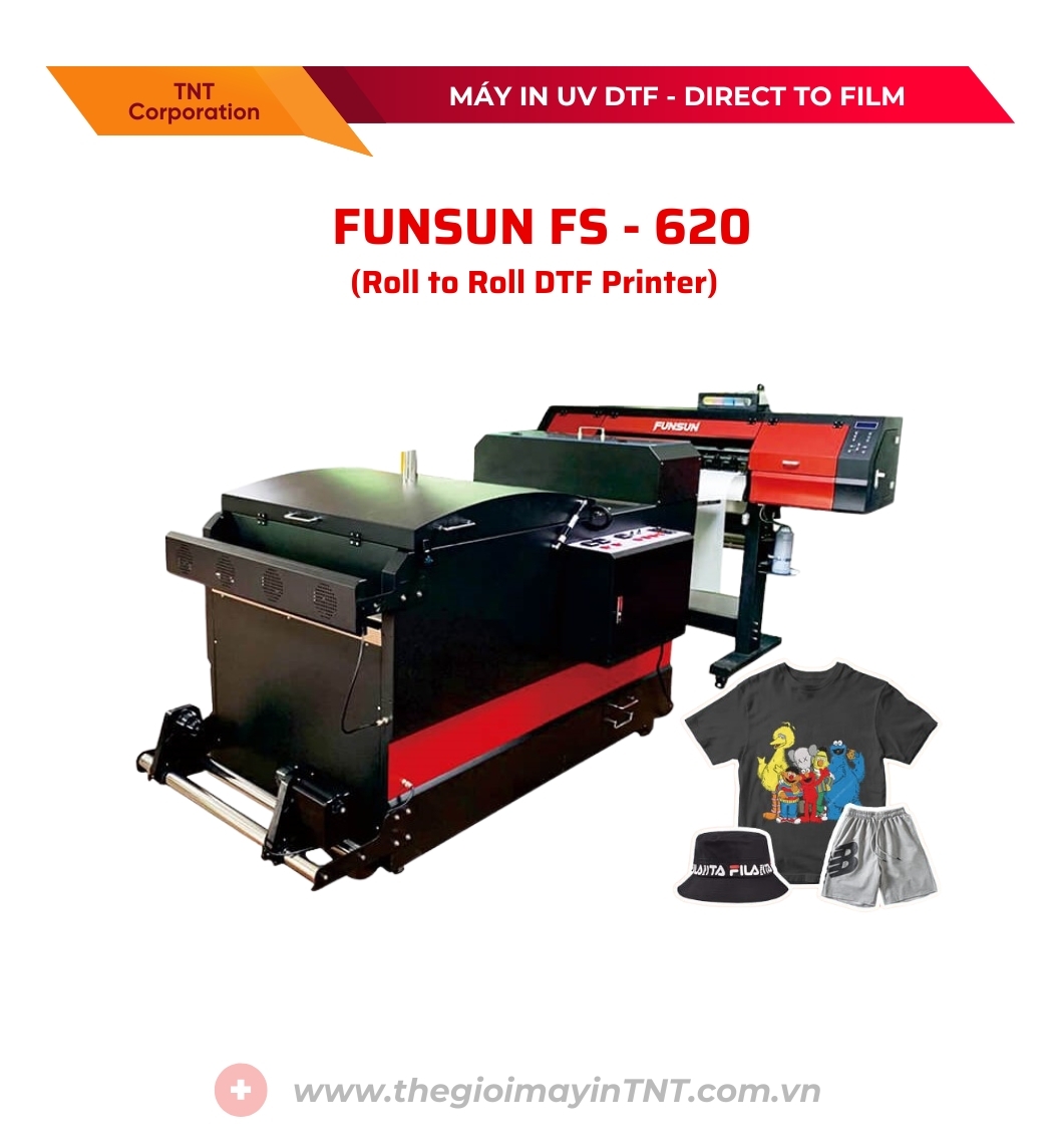Máy in Kỹ Thuật số FunSun FS - 620 Roll to Roll DTF Printer